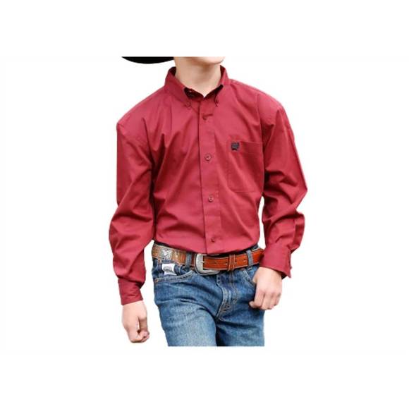 Cinch | Shirts & Tops | New Cinch Boys Long Sleeve Western Shirt In ...
